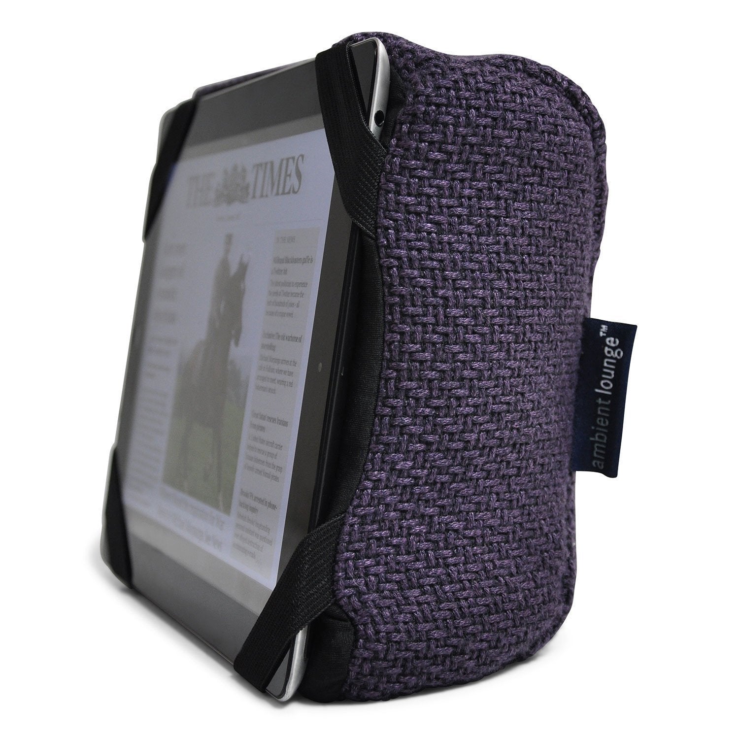 Tech Pillow: Purple iPad rest and Head Cushion for Travel– Ambient ...